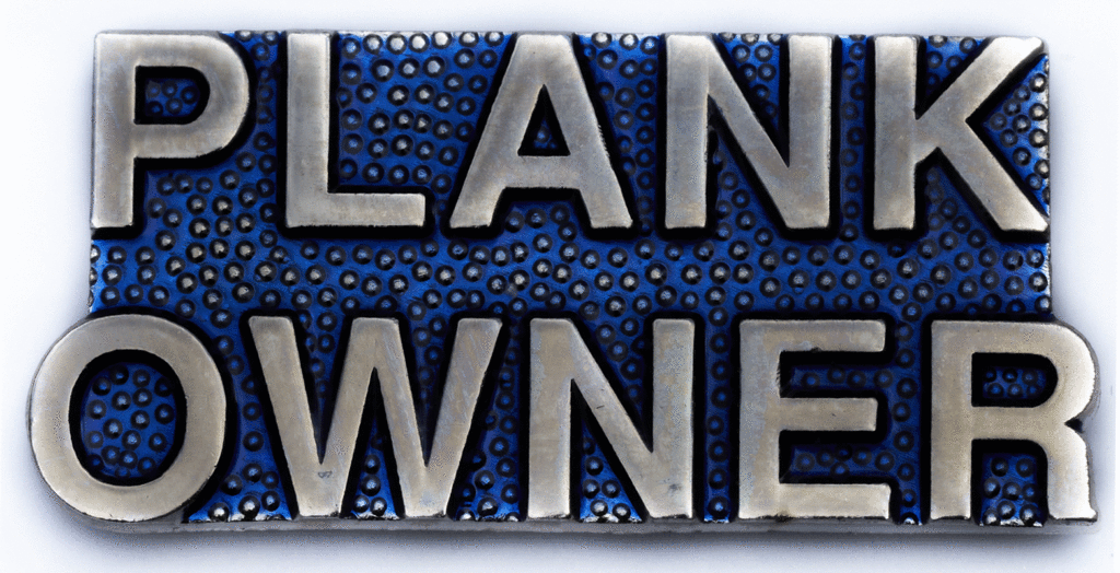 Plank Owner Pin - Tin Can Sailors