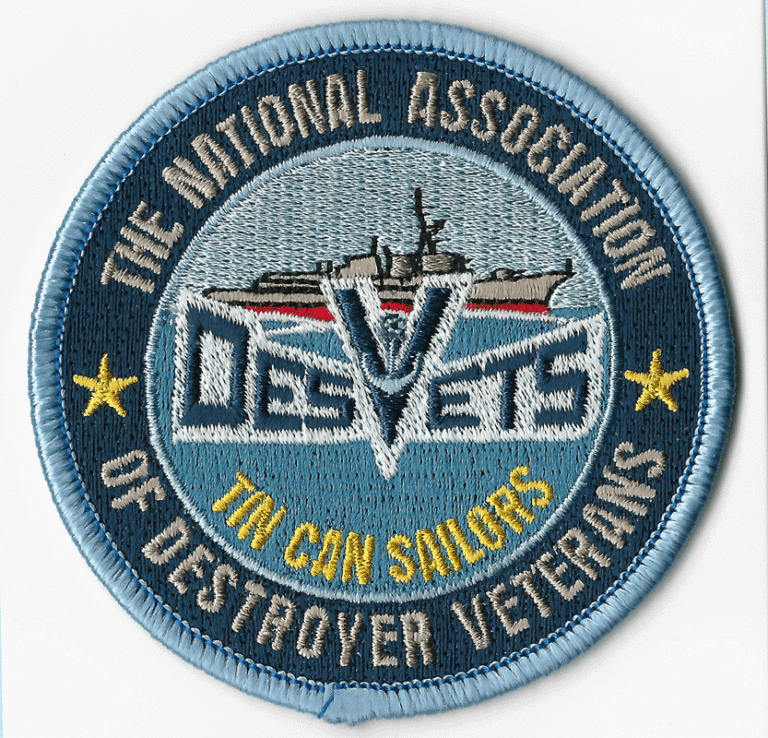 DesVets Patch - Tin Can Sailors