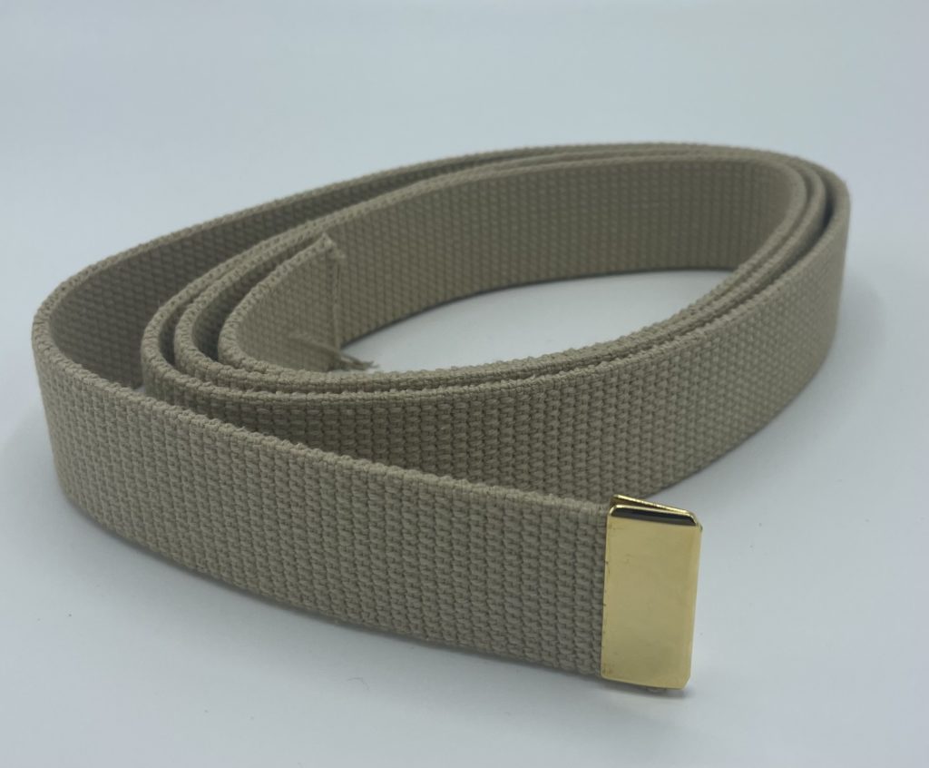 Khaki Web Belt - Tin Can Sailors