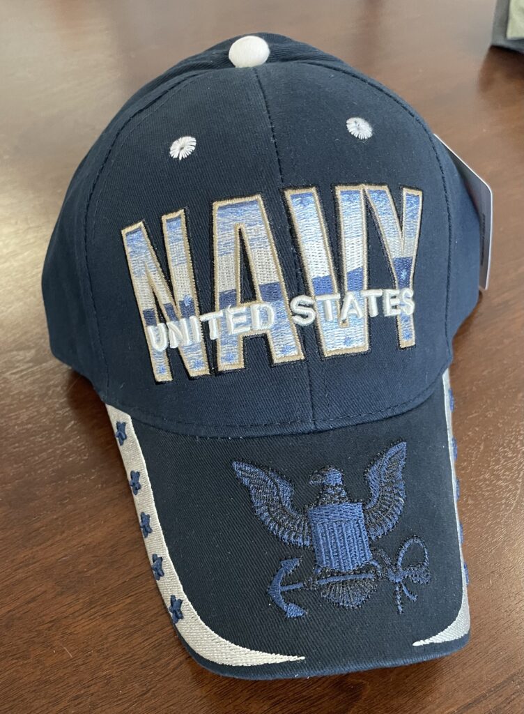 U.S. Navy Logo Navy Blue Ball Cap - Tin Can Sailors