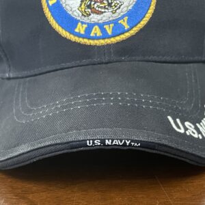 U. S. Navy Crest Navy Blue Ball Cap - Tin Can Sailors